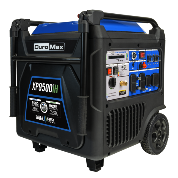 DuroMax Power Equipment - 9,500 Watt Portable Dual Fuel Inverter ...