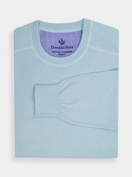 Donald Ross Sportswear - Men's Solid Crewneck Sweater - Sport Fit ...
