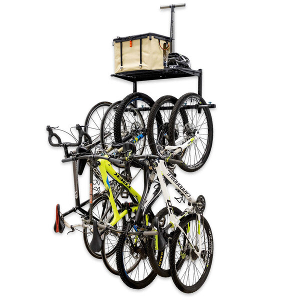 StoreYourBoard - Bike Rack & Shelf | G-Bike Wire Shelf | Holds 5 Bikes ...