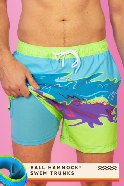 Shinesty - The Snack Shack | Retro Neon Ball Hammock® Pouch 8" Swim ...