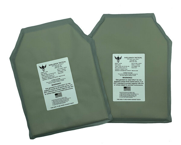 Shellback Tactical - Banshee Level IIIA Model CLCIIIA Soft Armor Plate ...
