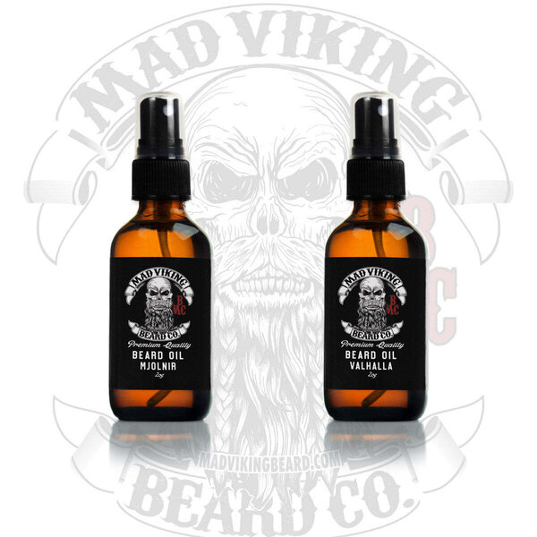 Mad Viking - MAD VIKING BEARD OIL 2 PACK - Military & First Responder ...