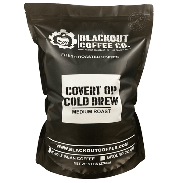 Blackout Coffee Co - Covert OP Cold Brew 5 LB - Military & First ...