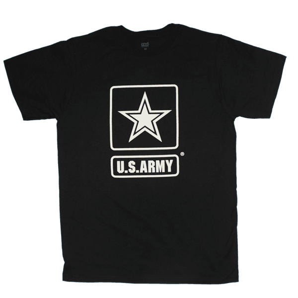 JWM Wholesale - US Army Solid Color Front Logo T-Shirt - Military & Gov ...
