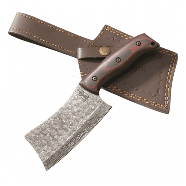 BnB Knives - Damascus Cleaver Knife - Military & Gov't Discounts | GOVX