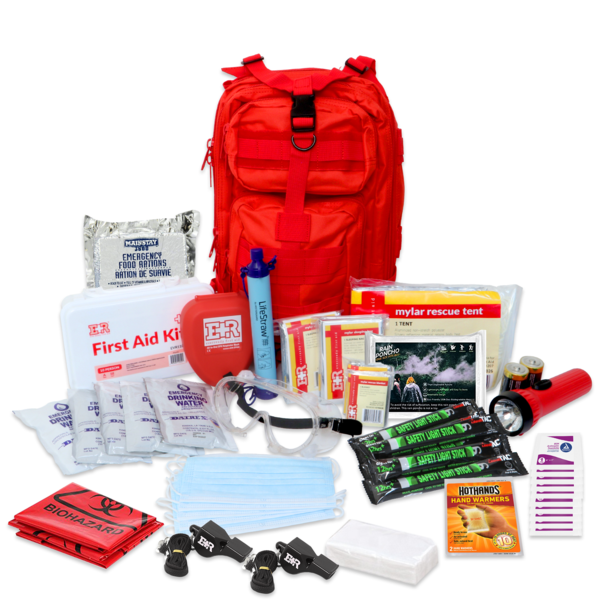 MediTac Kits - Rucksack Disaster Relief Kit - Includes LifeStraw ...