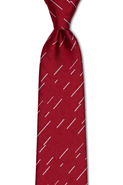 GoTie - Etched Red Traditional Tie - Military & First Responder ...