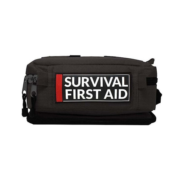 MediTac Kits - Survival First Aid Kit - Black - Military & First ...
