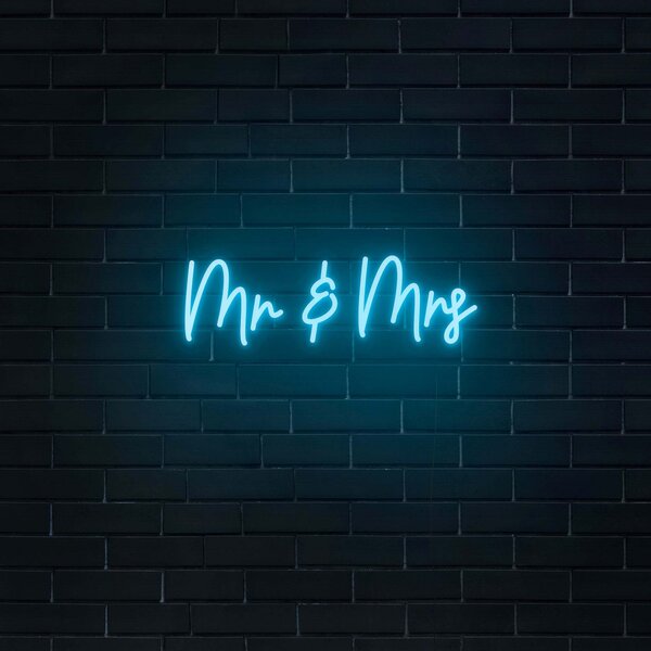 Nuwave Neon - 'Mr And Mrs' Neon Sign - Military & First Responder ...