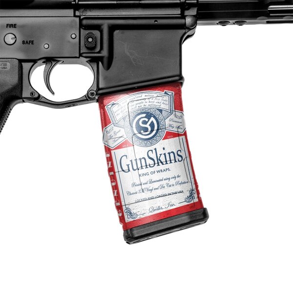 GunSkins - AR-15 Mag Skin (Beer Can) - Military & First Responder ...