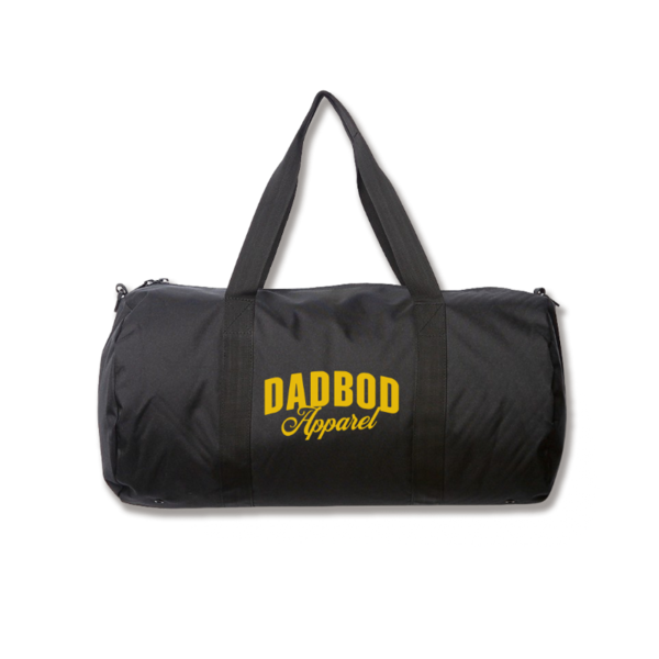 Dadbod Apparel Dadbod All Purpose Duffel Solid Black Military And First Responder Discounts