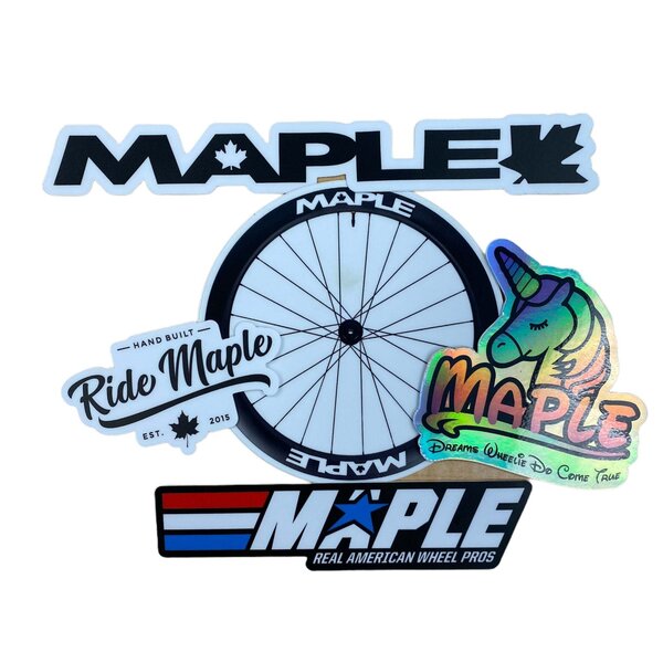Endurance Threads - Ride Maple Sticker Pack - Military & First ...