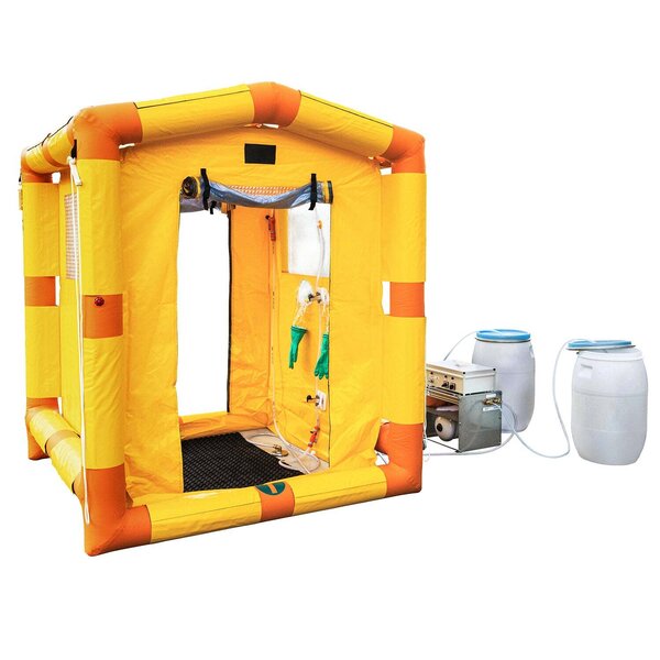 MIRA Safety - DS-1 Portable Decontamination Shower System - Military ...