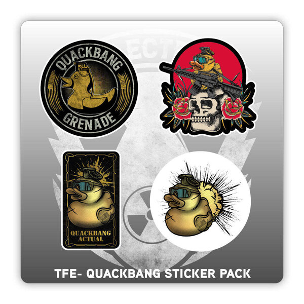 Bunker Branding Co. - TFE Quack Bang Sticker Pack - Military & First ...