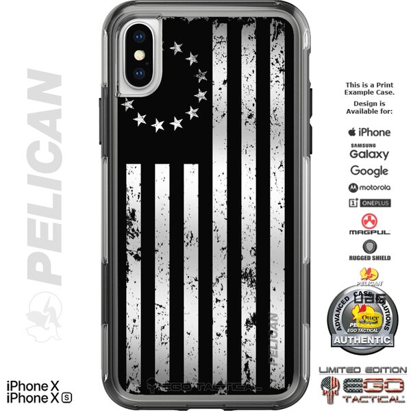 EGO Tactical - US American Flag, 13 stars, Betsy Ross Subdued Tattered ...