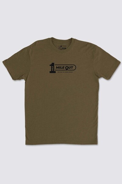 Barbell Apparel - One Mile Out Essential Tee - Military & First ...