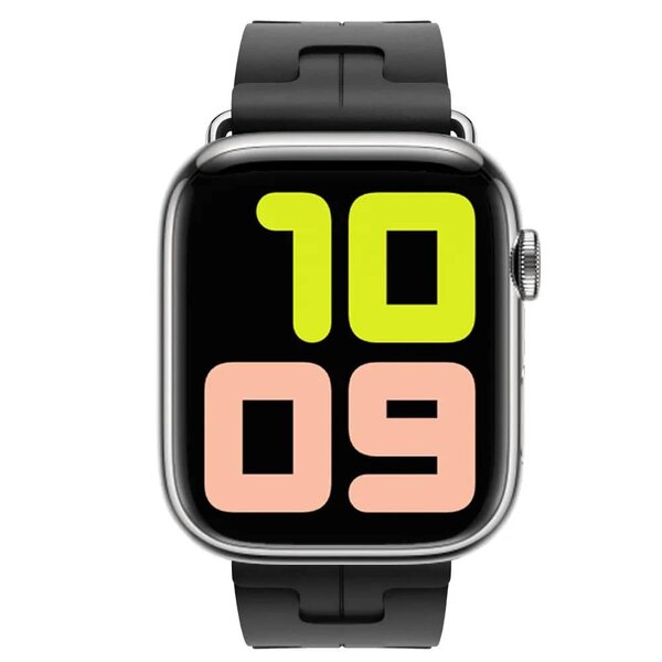 Infinity Loops - Premium Silicone Dress Band with Deployant Strap for ...