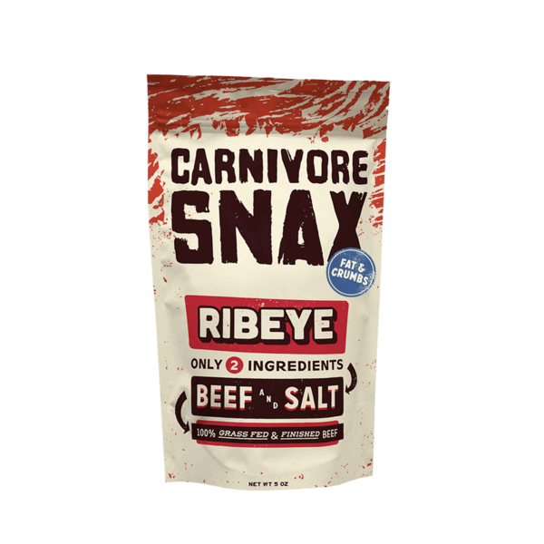 Carnivore Snax - RIBEYE Fat & Crumbs - Military & First Responder ...
