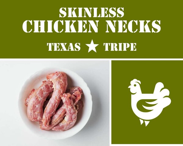 West Texas Primal Bites - Skinless Chicken Necks - Military & First ...