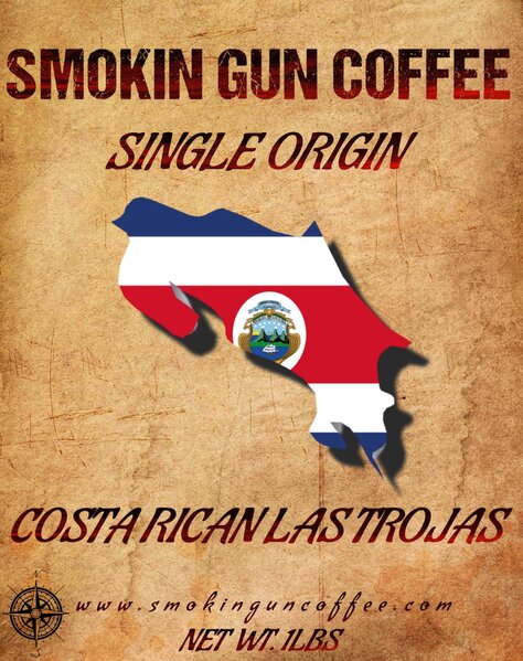 Smokin Gun Coffee - COSTA RICAN LAS TROJAS - Military & First Responder ...