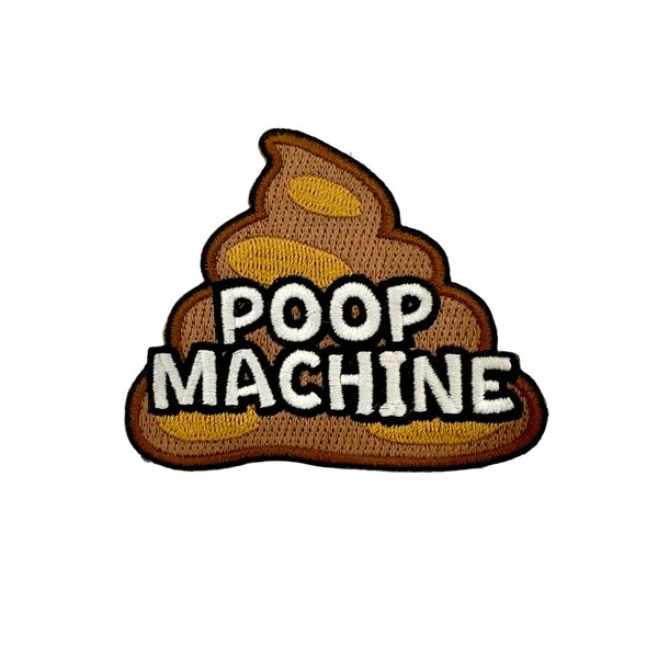 kiloninerpets - POOP MACHINE - Morale Patch - Military & First ...