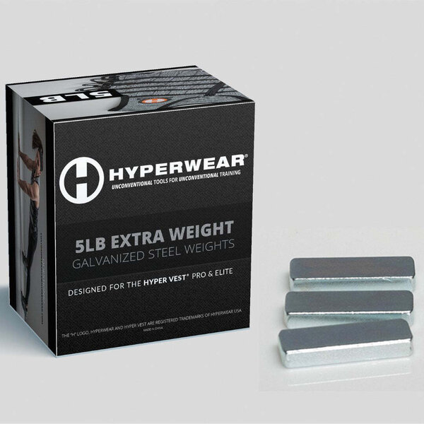 Hyperwear Hyper Vest 5 Lbs Weighted Vest Weights For Pro Or Elite