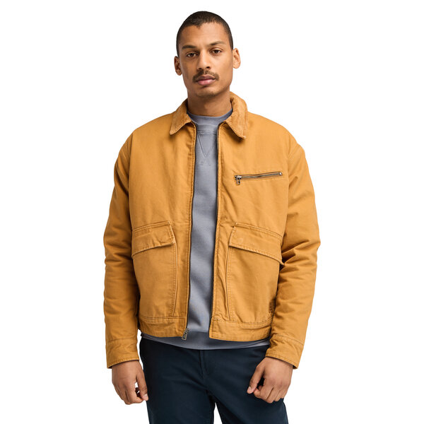 Timberland - Men's Washed Canvas Insulated Jacket - Discounts for ...