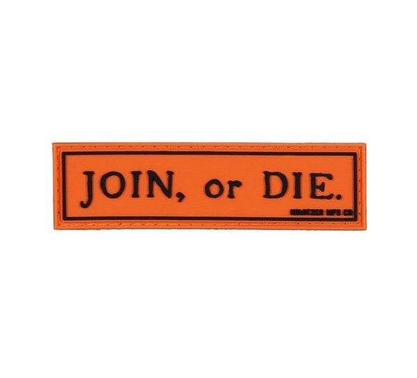 Howitzer Clothing - Join Or Die Morale Patch - Military & First Responder Discounts | GOVX