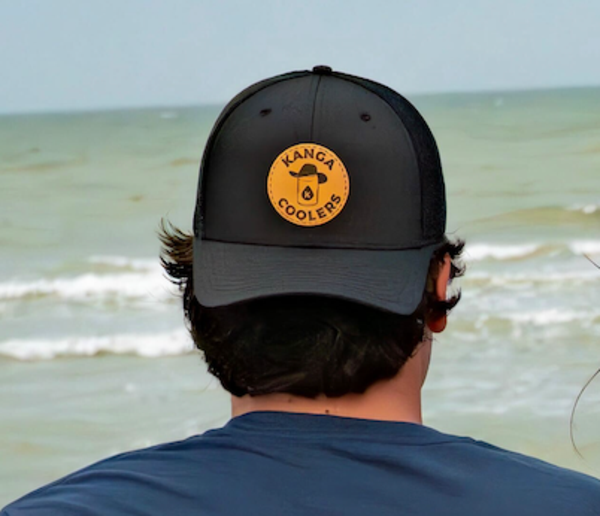 Kanga Coolers - Black Kanga Cowboy Dad Hat - Military & First Responder ...