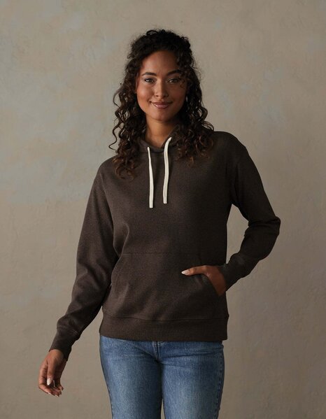 The Normal Brand - Women's Puremeso Everyday Hoodie in Java - Military & First Responder ...