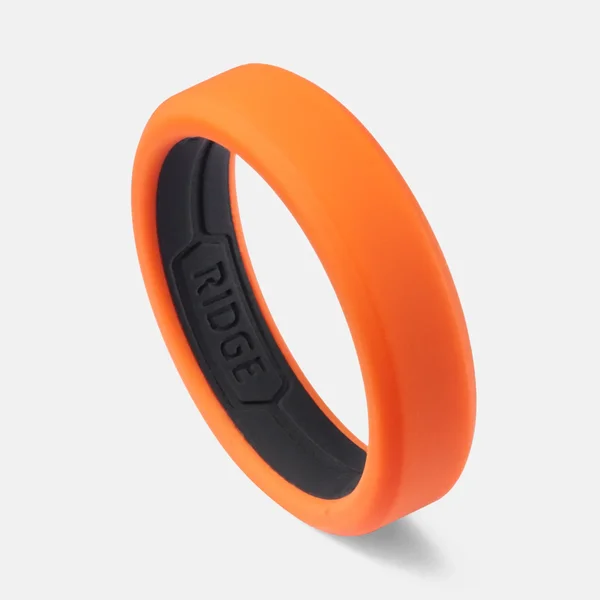 The Ridge - Men's 6mm Silicone Ring Set - Military & Gov't Discounts | GOVX