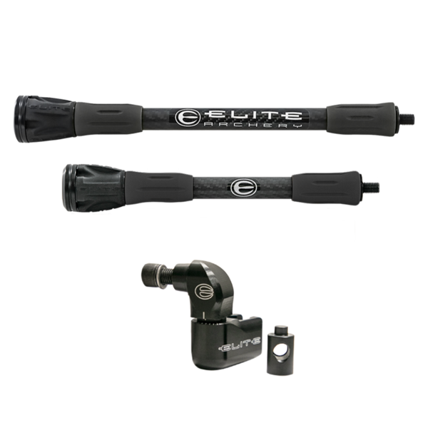 Elite Archery - Elite Carbon Micro Stabilizer Kit 8/10" - Military ...