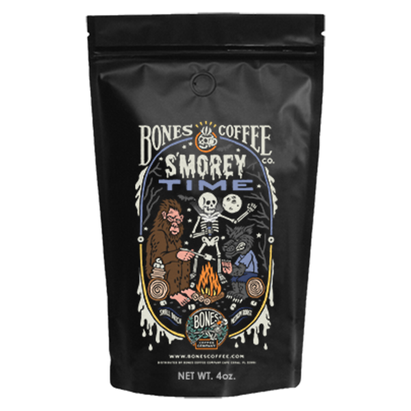 Bones Coffee Company - S'morey Time | 4oz - Military & First Responder ...