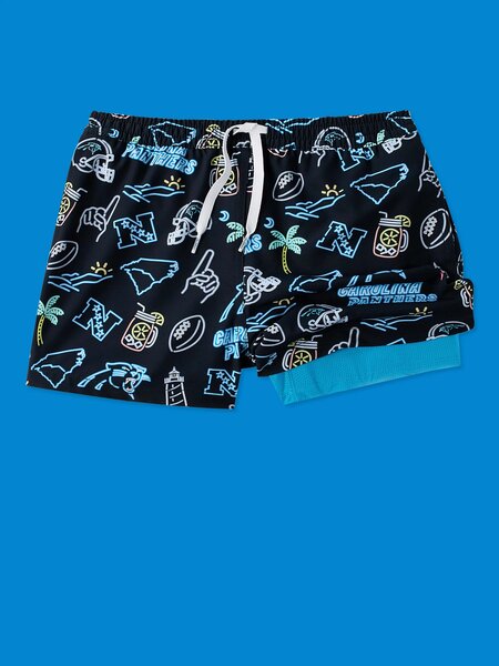 Chubbies - The Neon Panthers (NFL Boys Lined Classic Swim Trunk ...