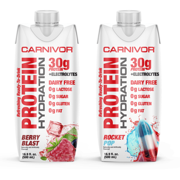 MuscleMeds - Carnivor Protein Hydration RTD 2 Pack - Military & First ...