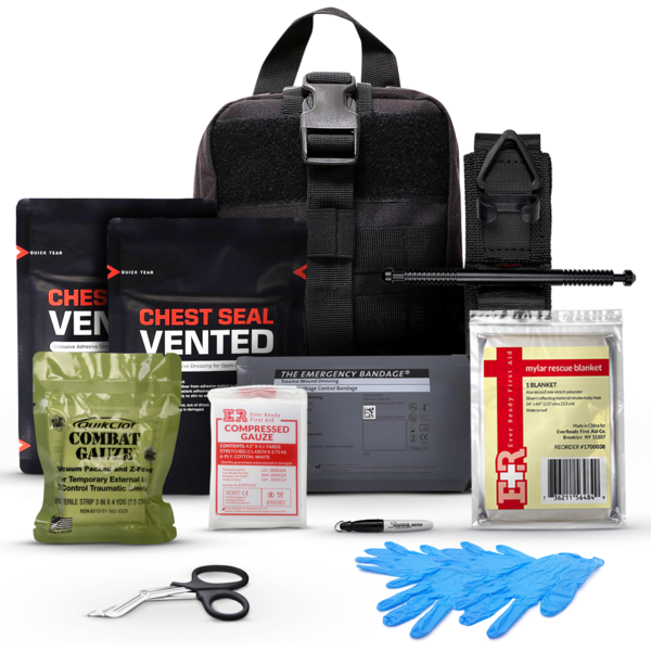 MediTac Kits - Premium Trauma IFAK Compact Kit with CAT Tourniquet ...
