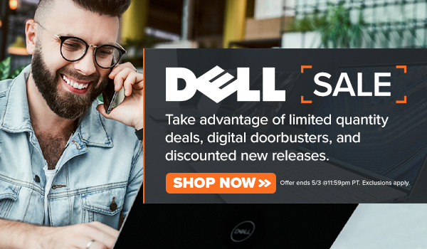 Online Only: Dell Laptop Sale